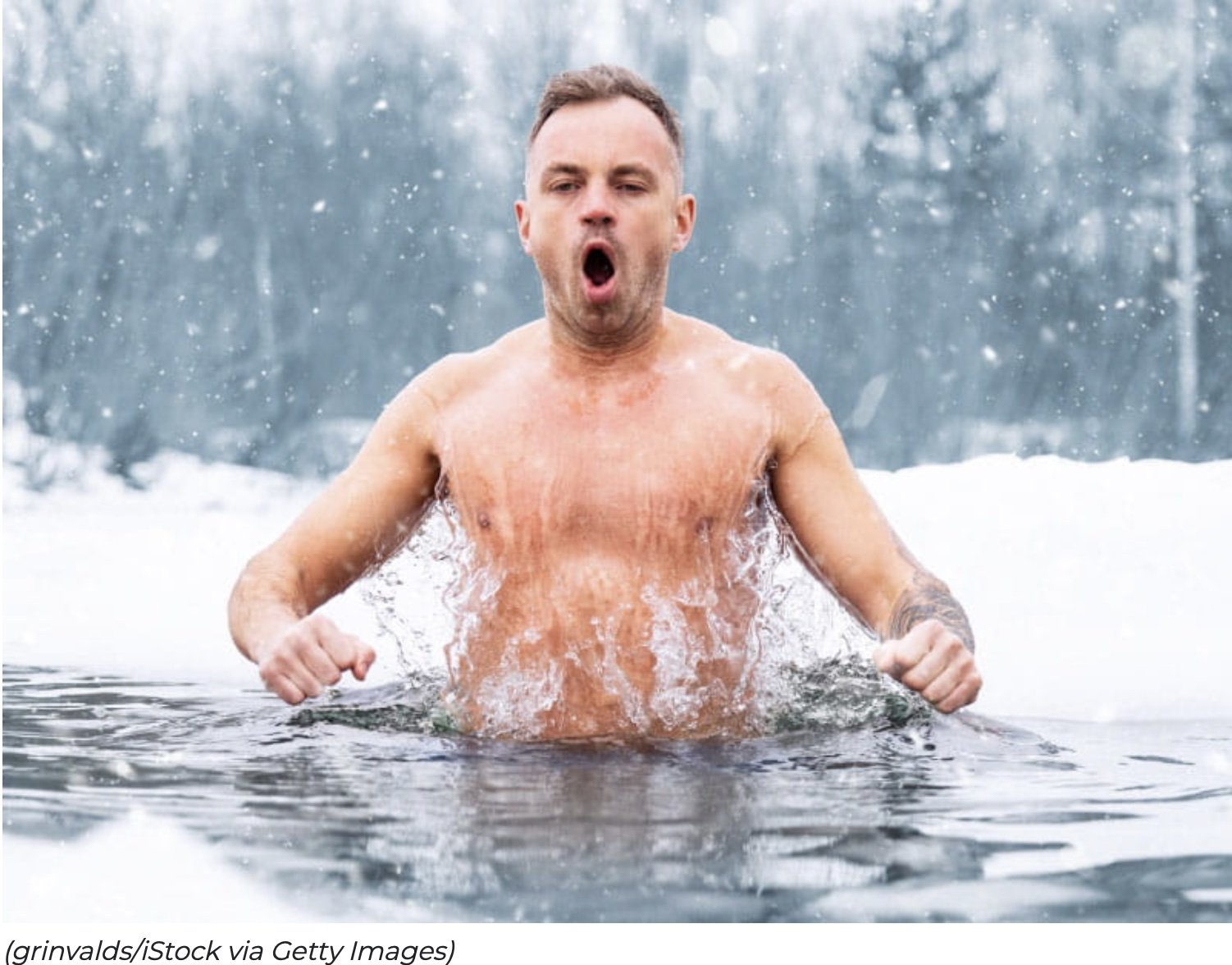 You're not a polar bear: The plunge into cold water comes with risks ...